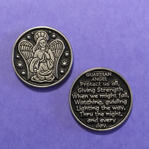 Guardian Angel Token - Etsy