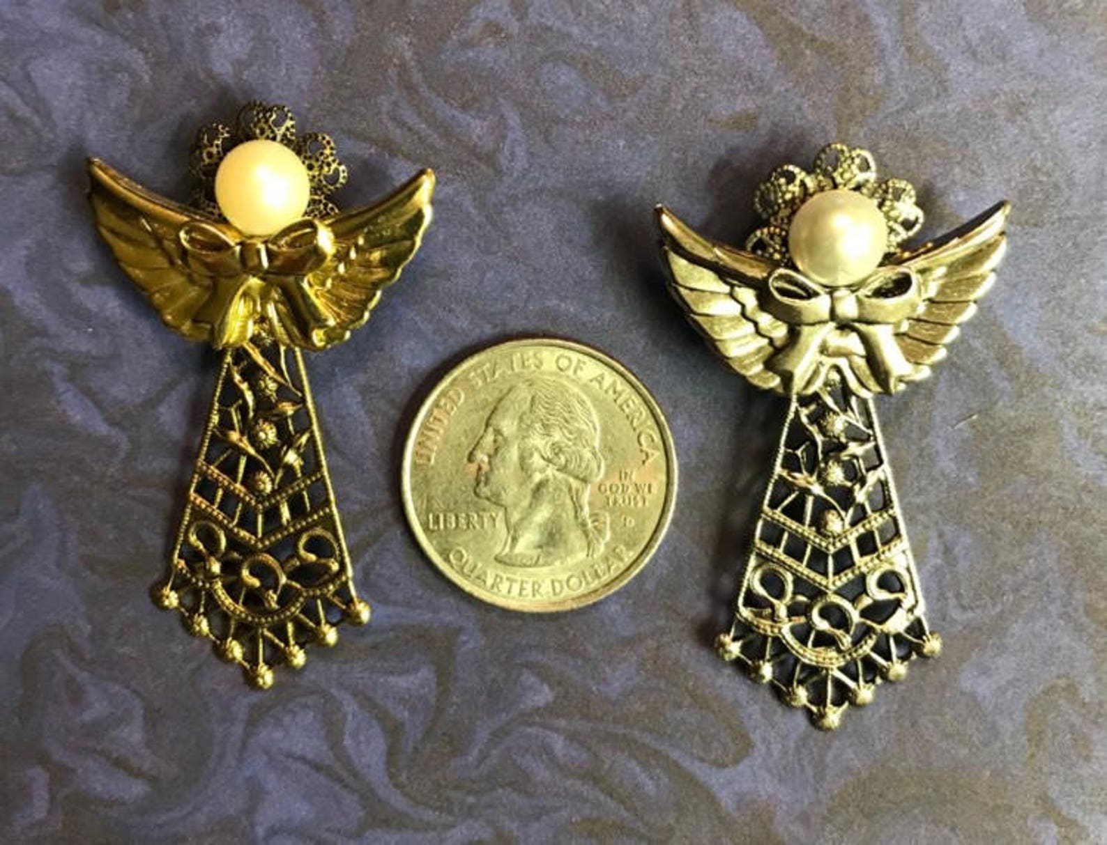 Guardian Angel Pin - Etsy