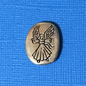 Angel of Faith Pocket Stone - Etsy