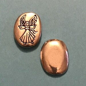 Angel of Faith Pocket Stone - Etsy