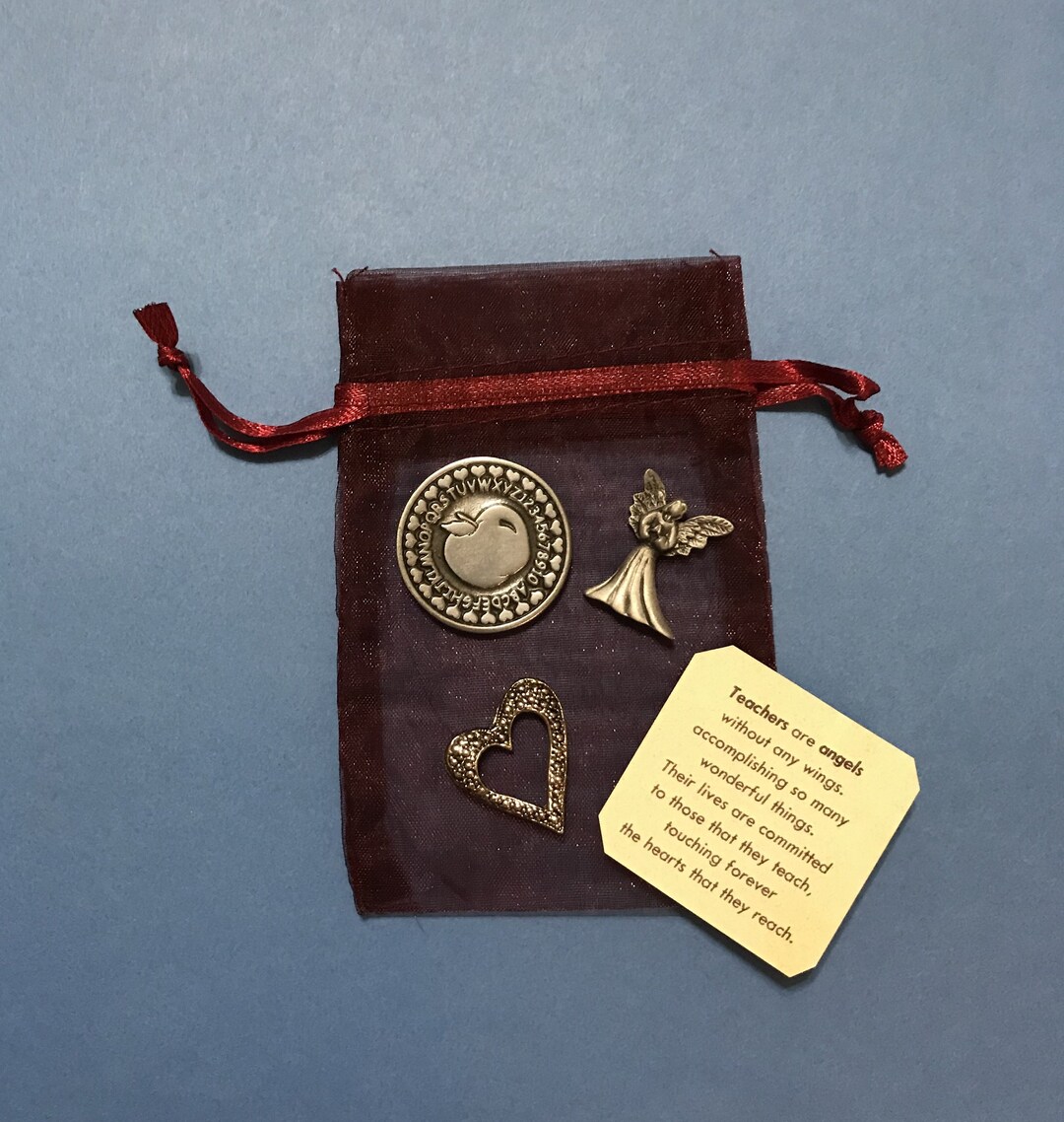 Set of 3 Teacher Token Set - Etsy