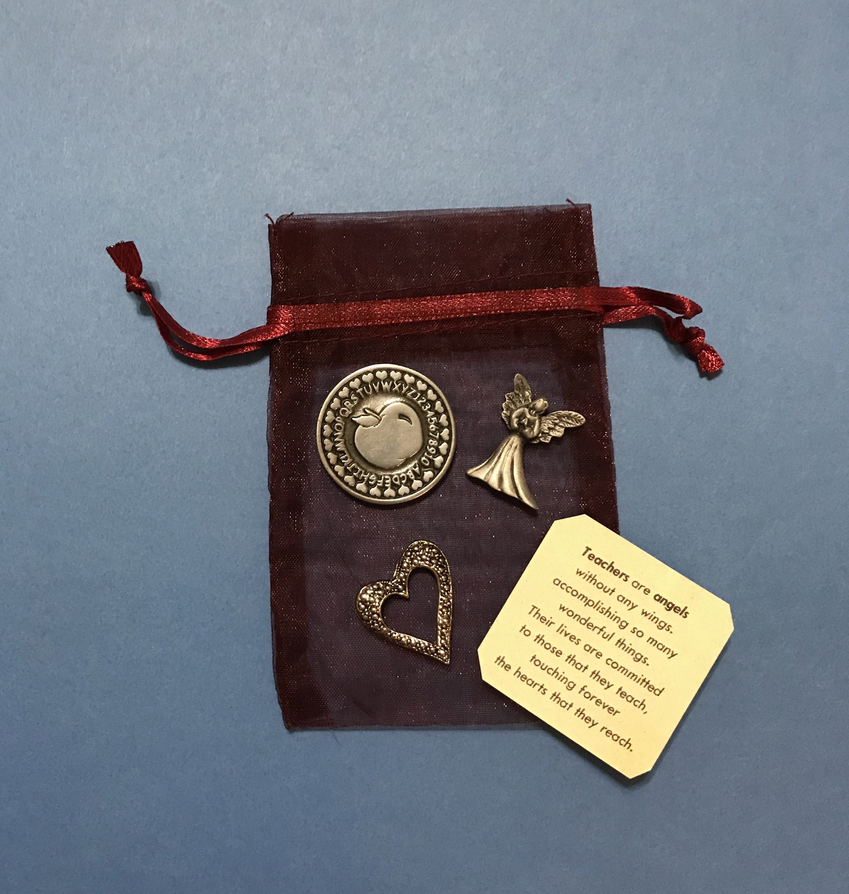 Set of 3 Teacher Token Set - Etsy