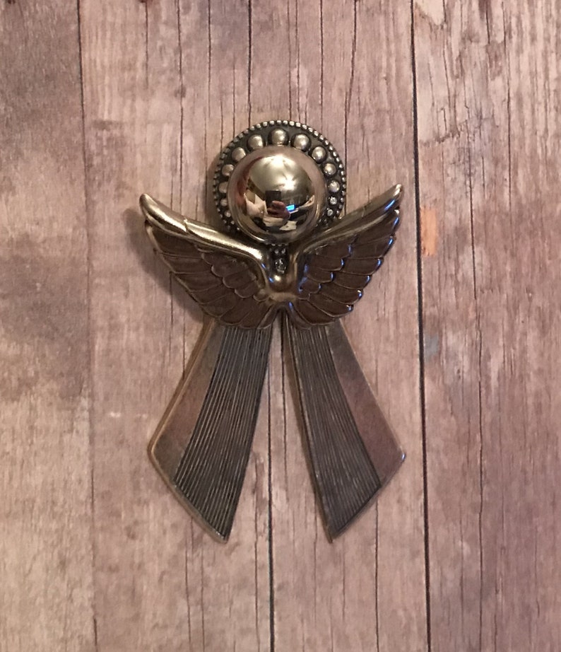 Male Guardian Angel Pin - Etsy