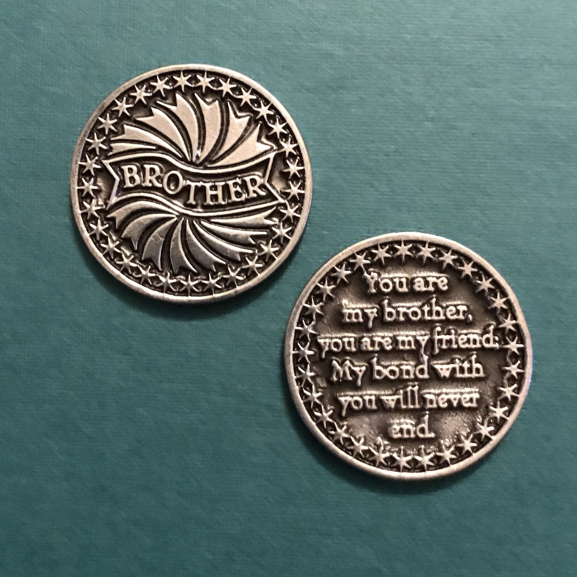 Brother Token | Etsy