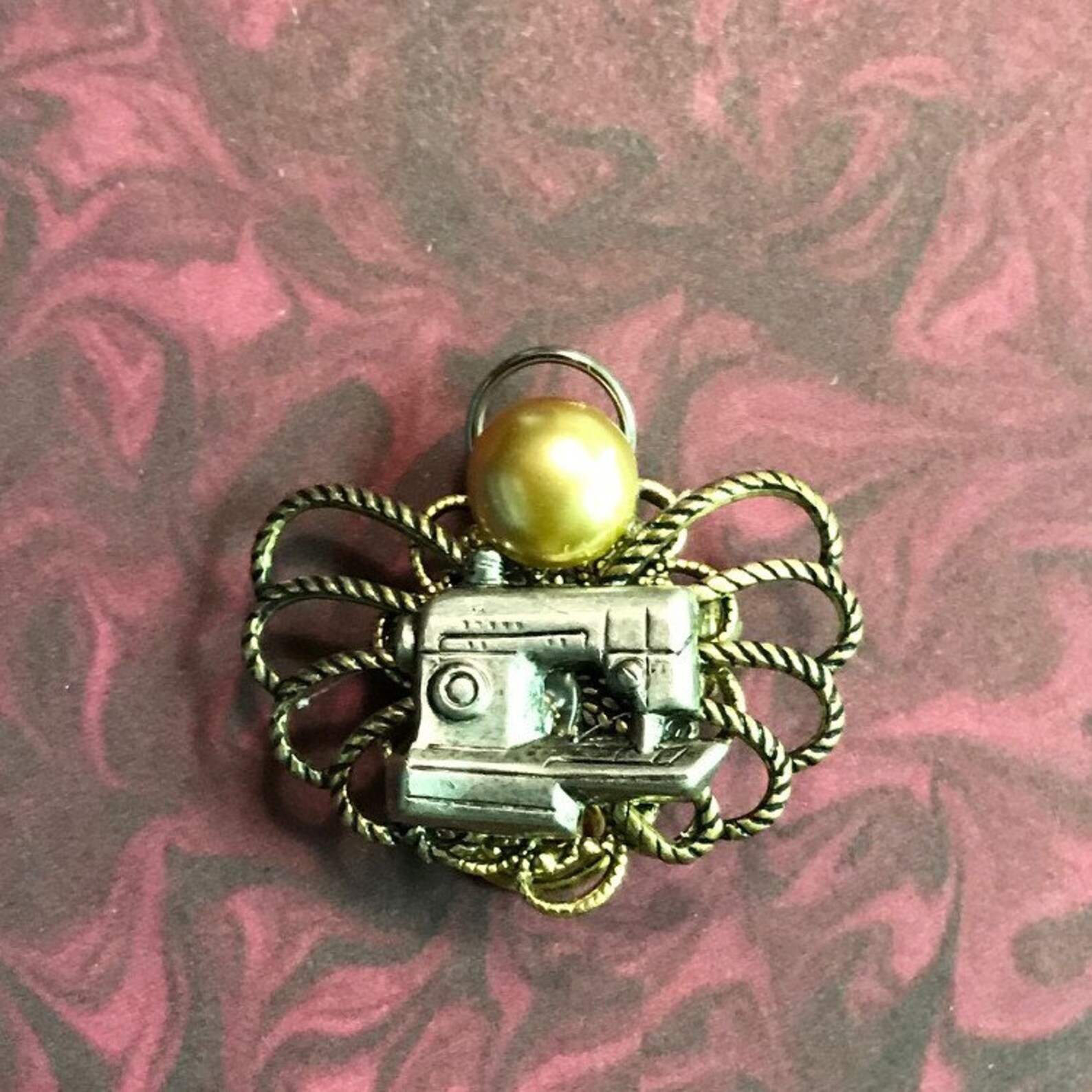 Sewing Angel Pin - Etsy