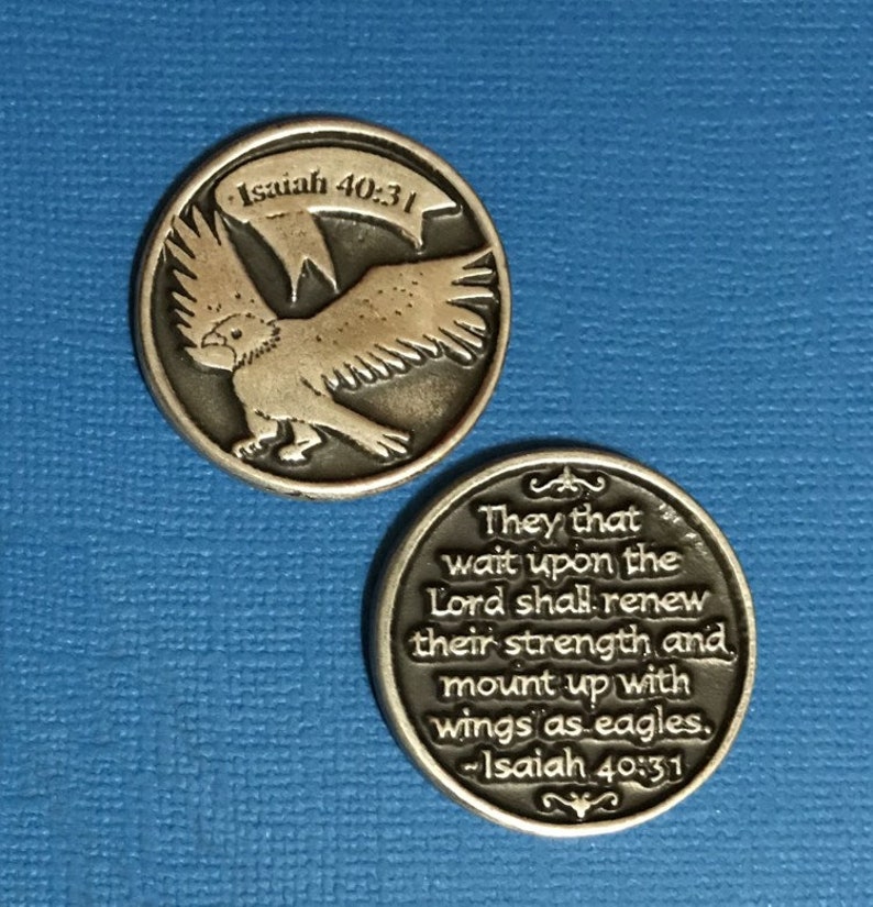 Eagle Pocket Token - Etsy