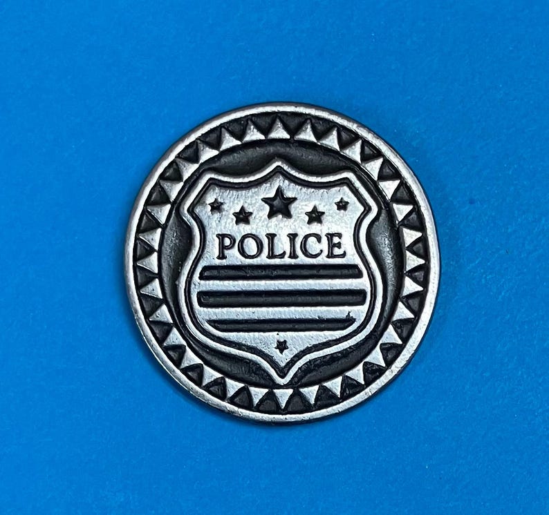 Police Pocket Token - Etsy