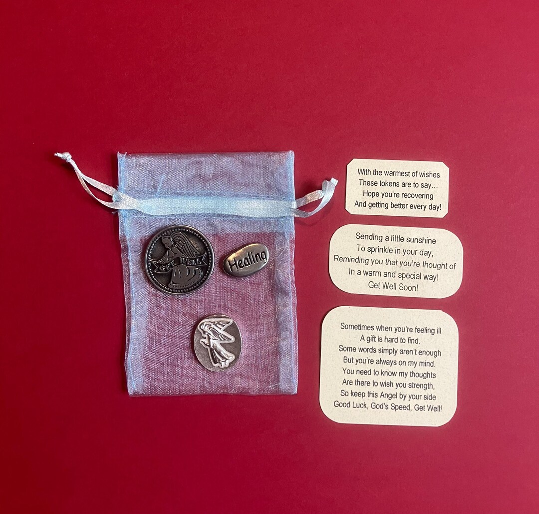Get Well Token Set - Etsy