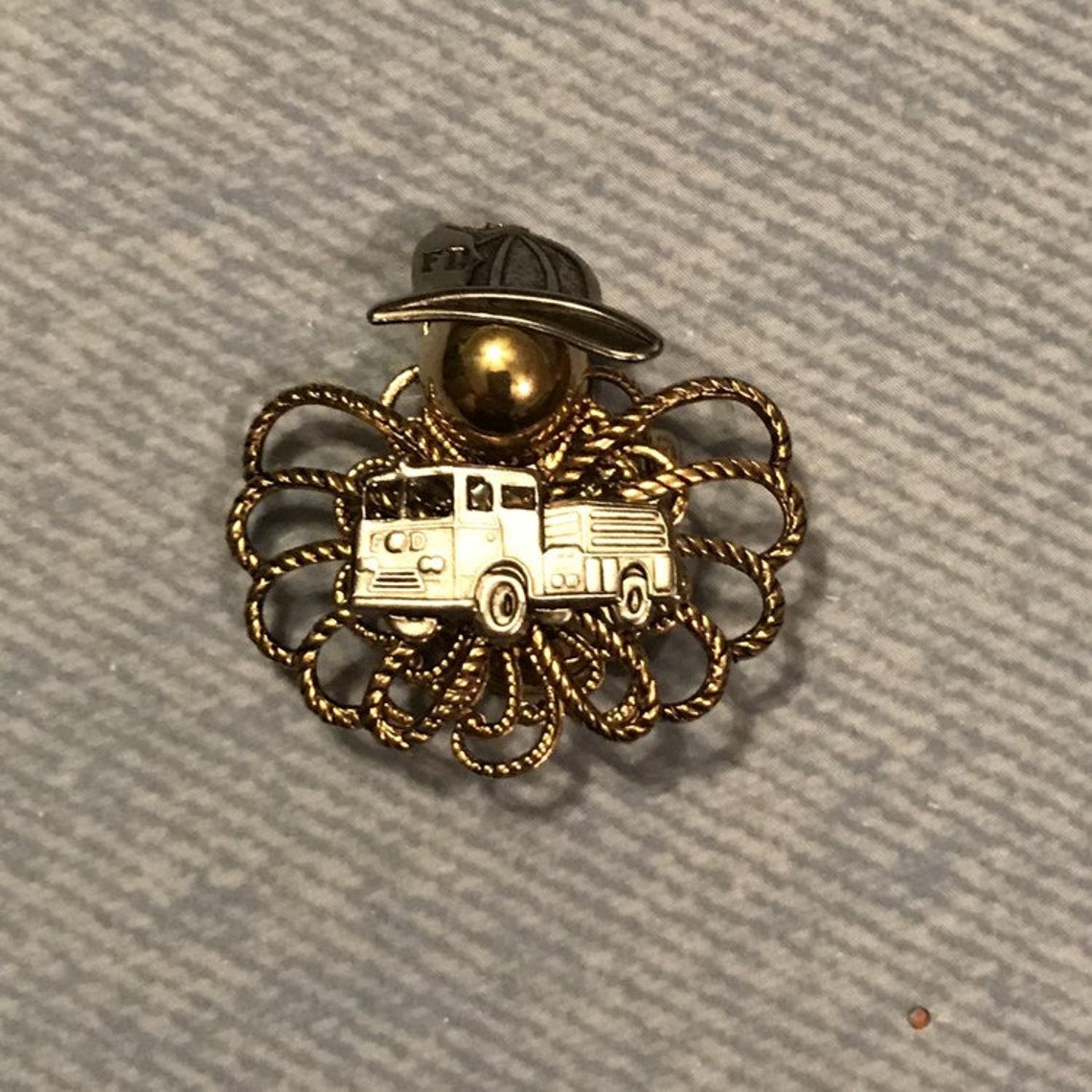 Firefighter Angel Pin - Etsy