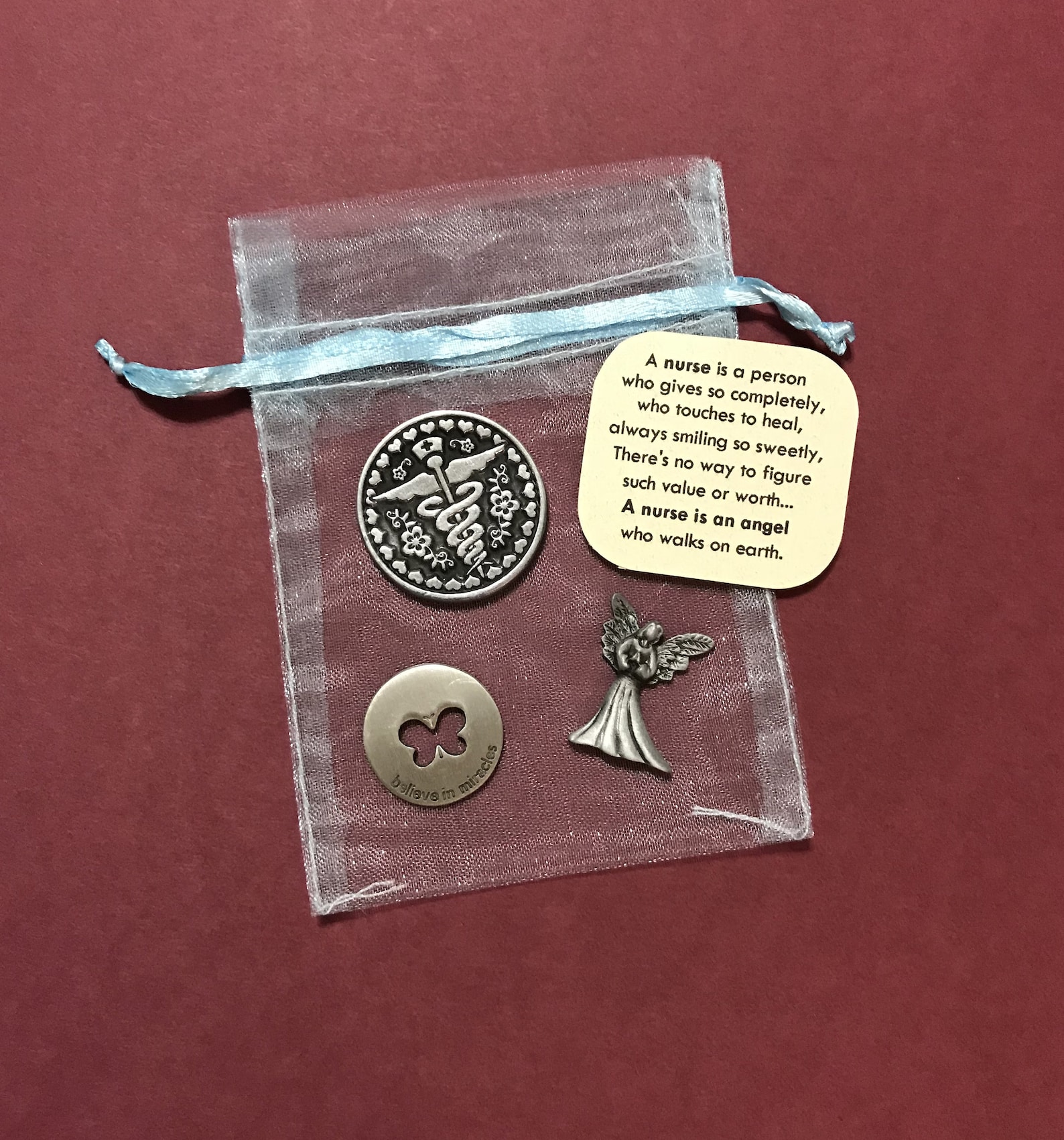 Set of 3 Nurses Tokens - Etsy