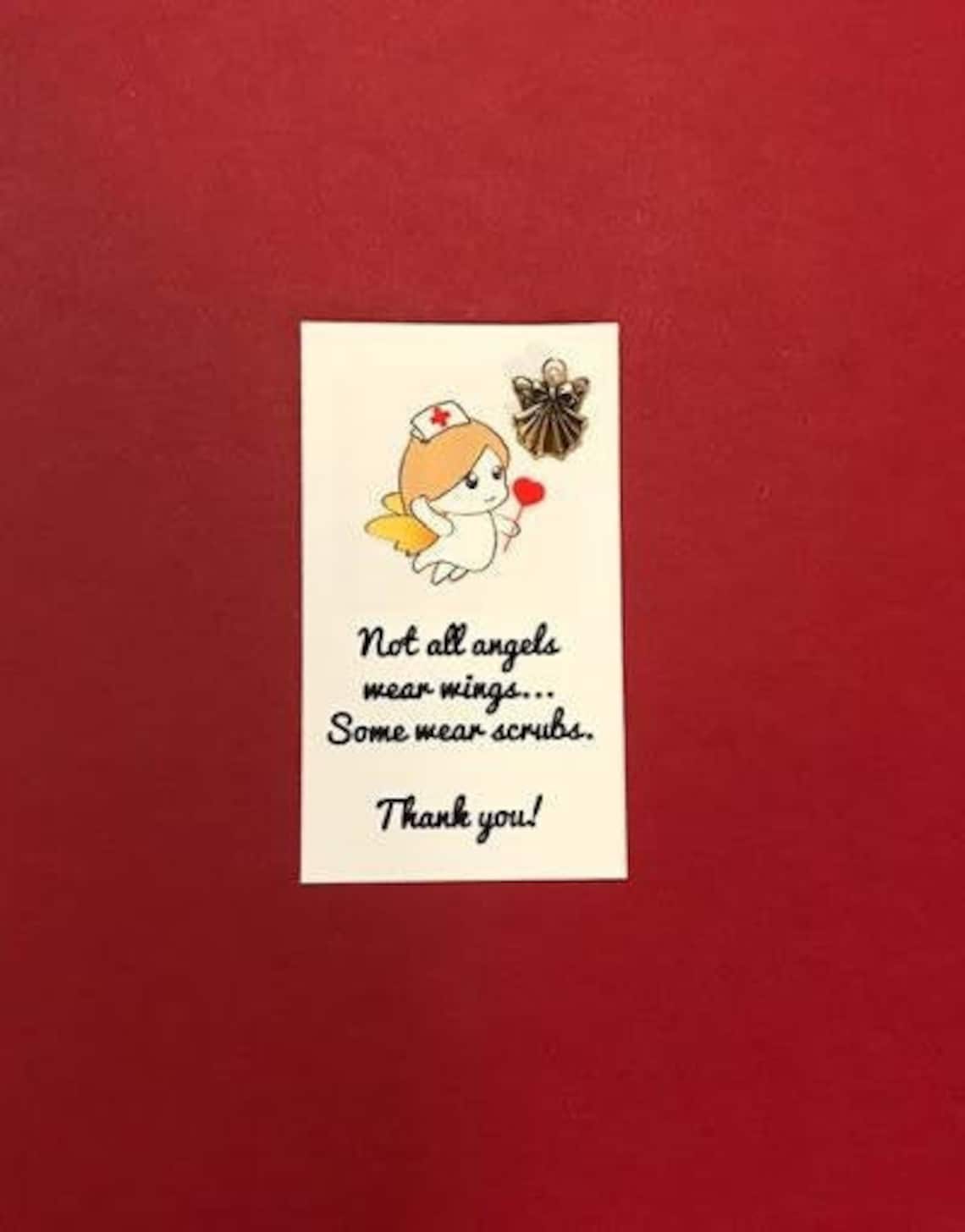 Nurse Angel Pin, Nurse Appreciation,nurse Thank You Gift, - Etsy