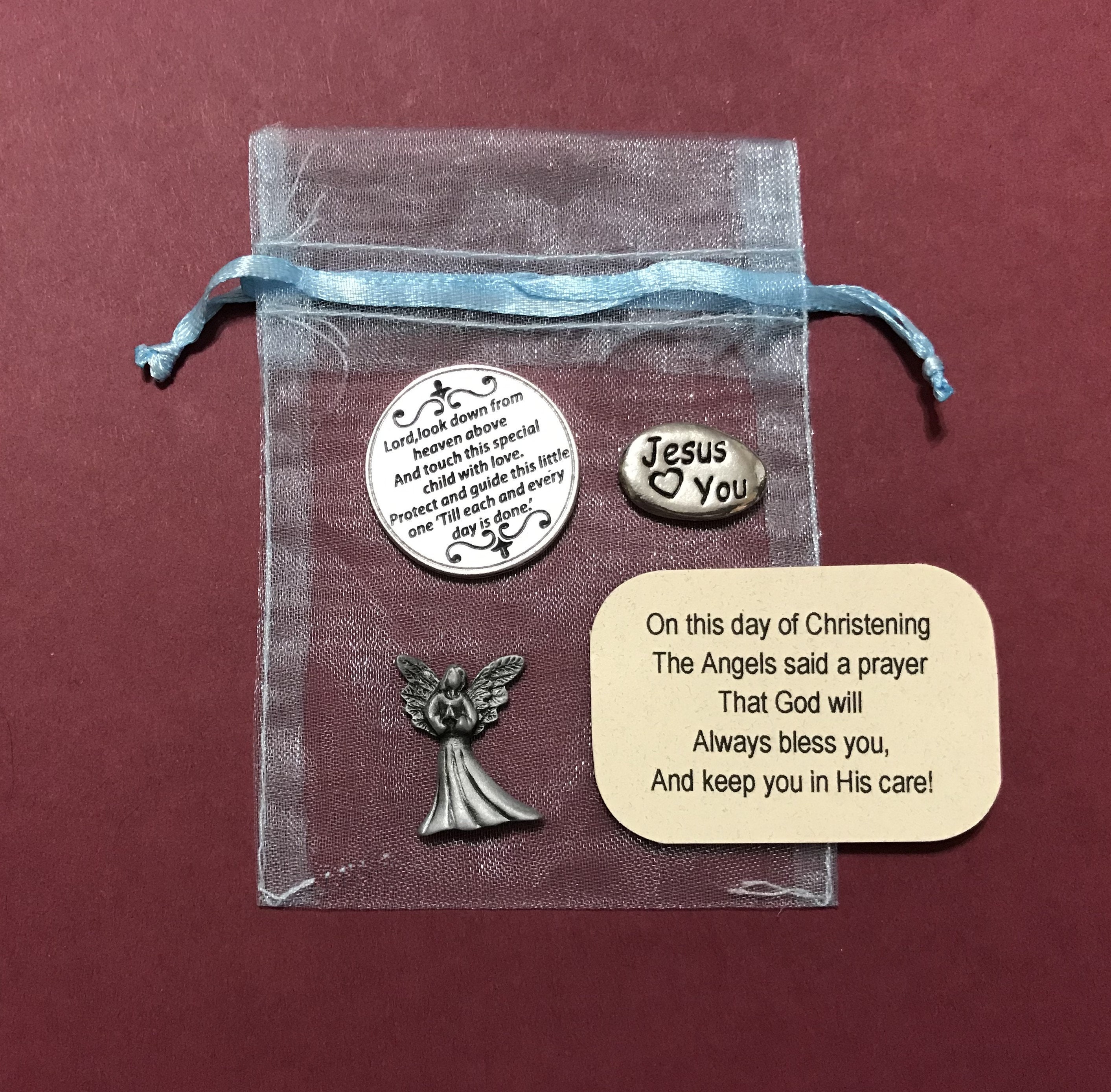 Christening Token Gift Set | Etsy