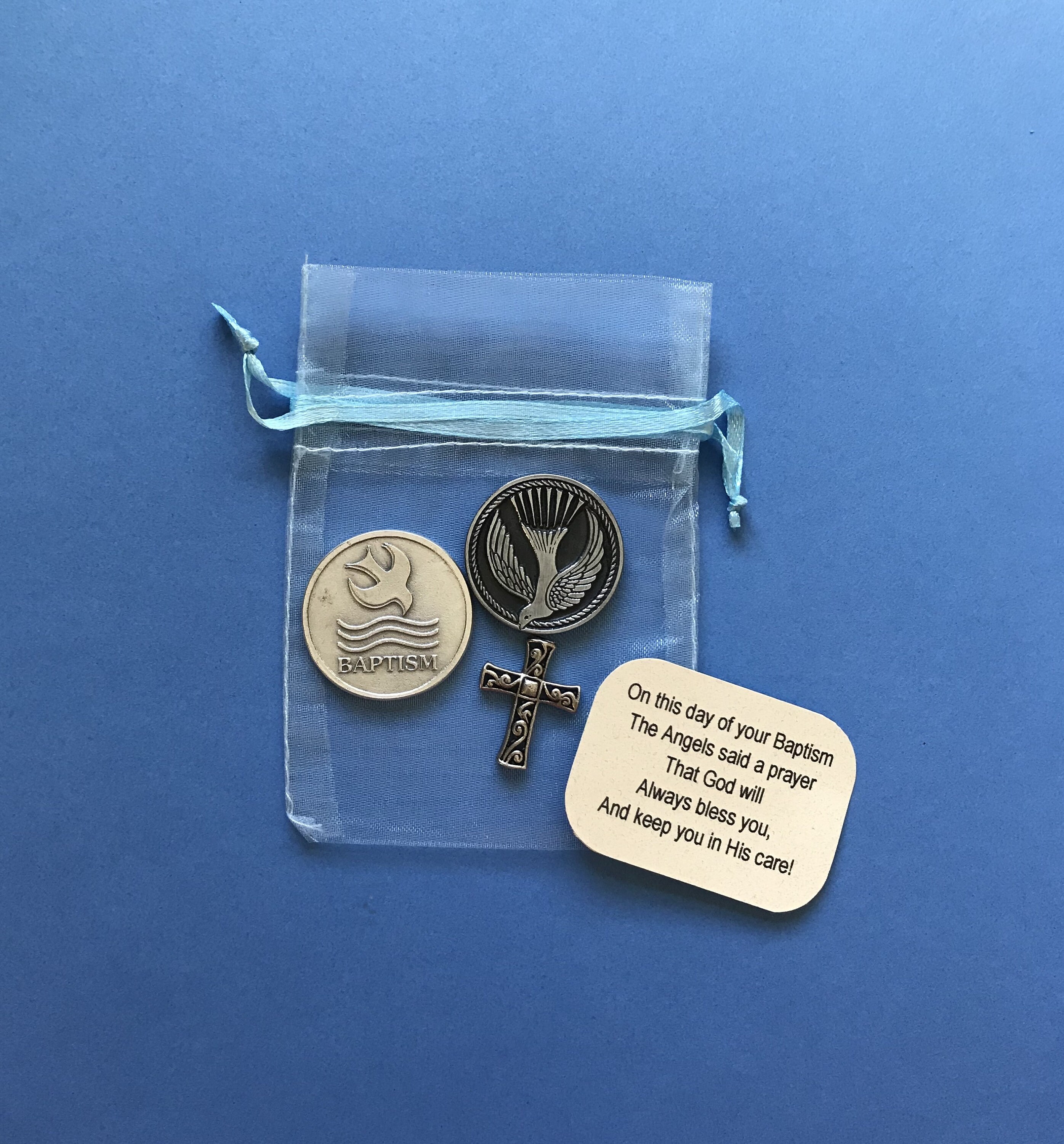 Baptism Token Set - Etsy