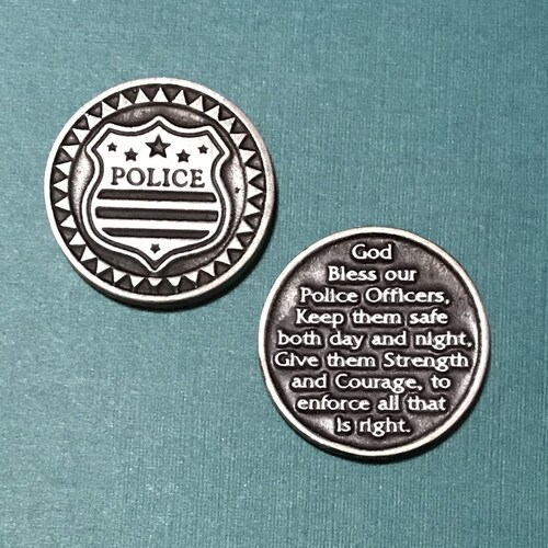 Police Pocket Token | Etsy