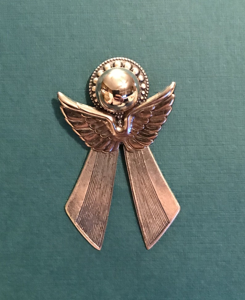 Male Guardian Angel Pin - Etsy