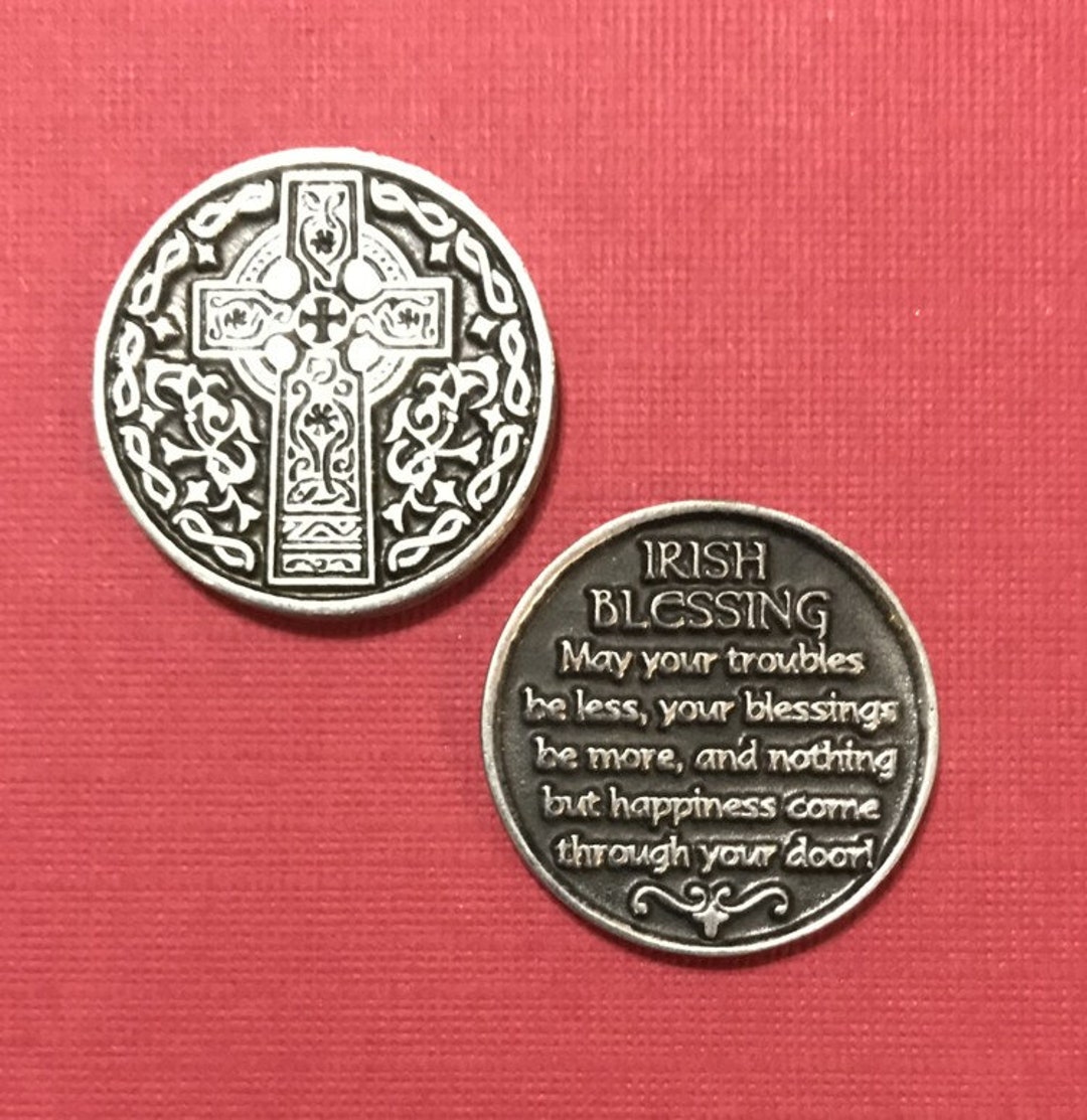 Irish Blessing Token - Etsy