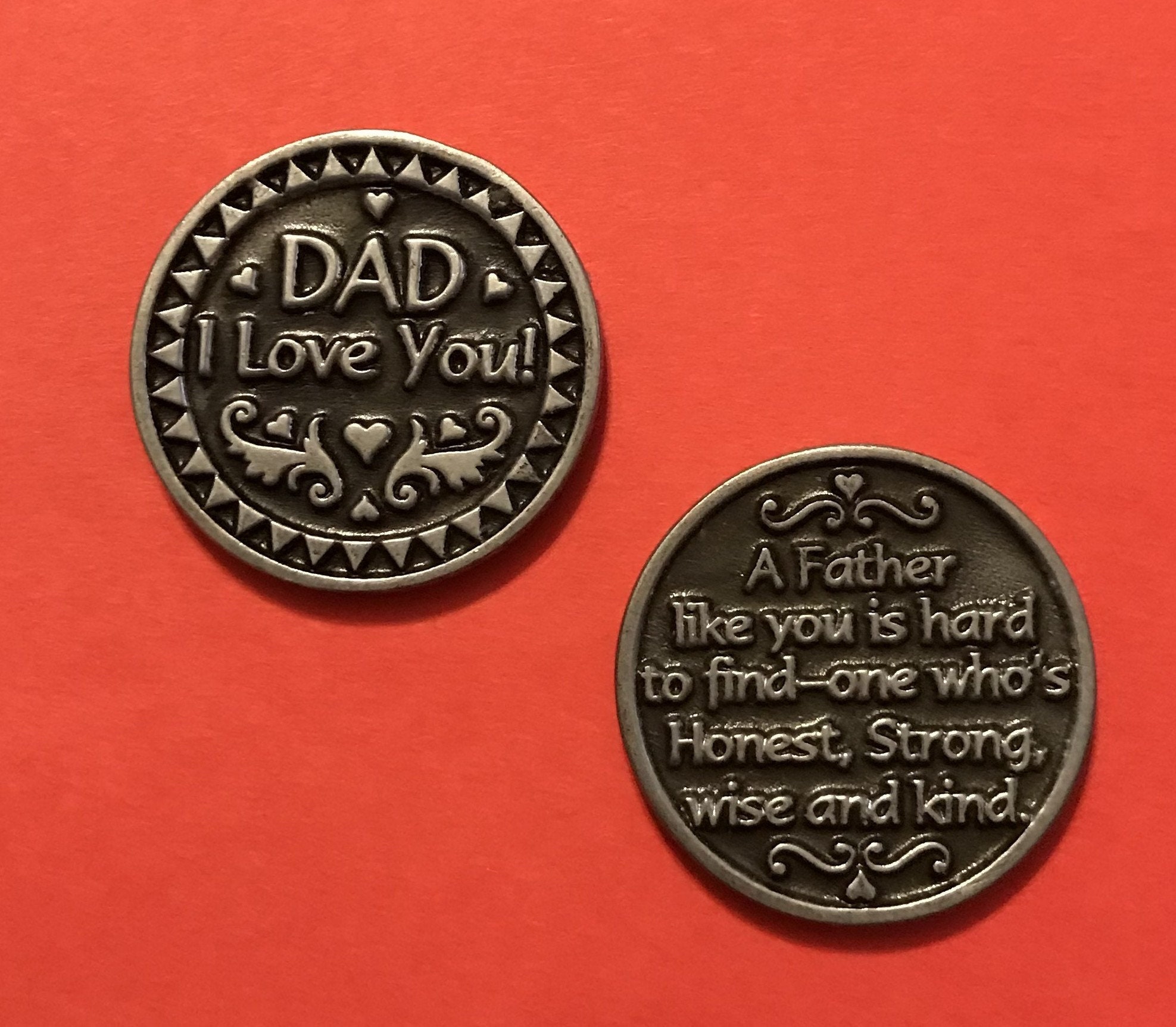 Dad Token Set - Etsy