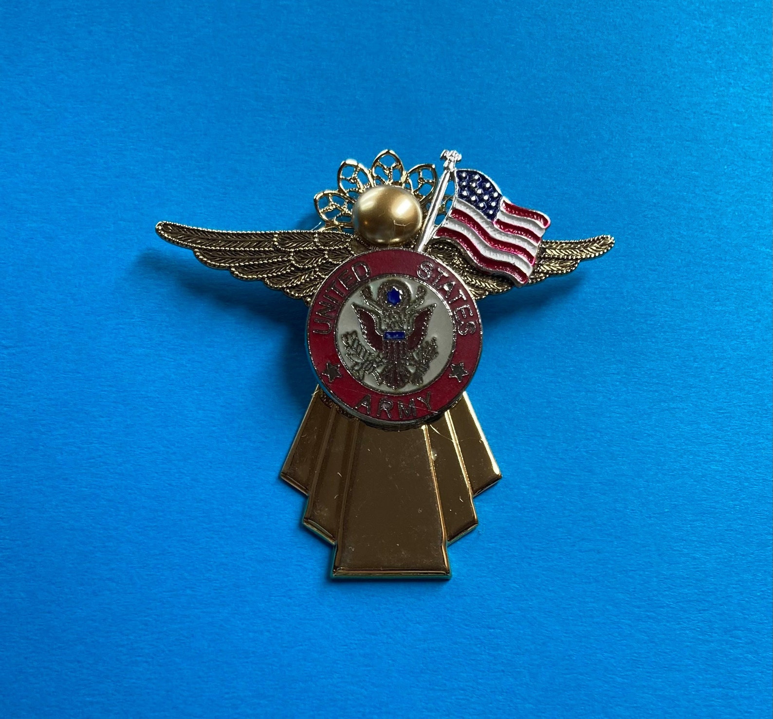 Army Angel Pin - Etsy