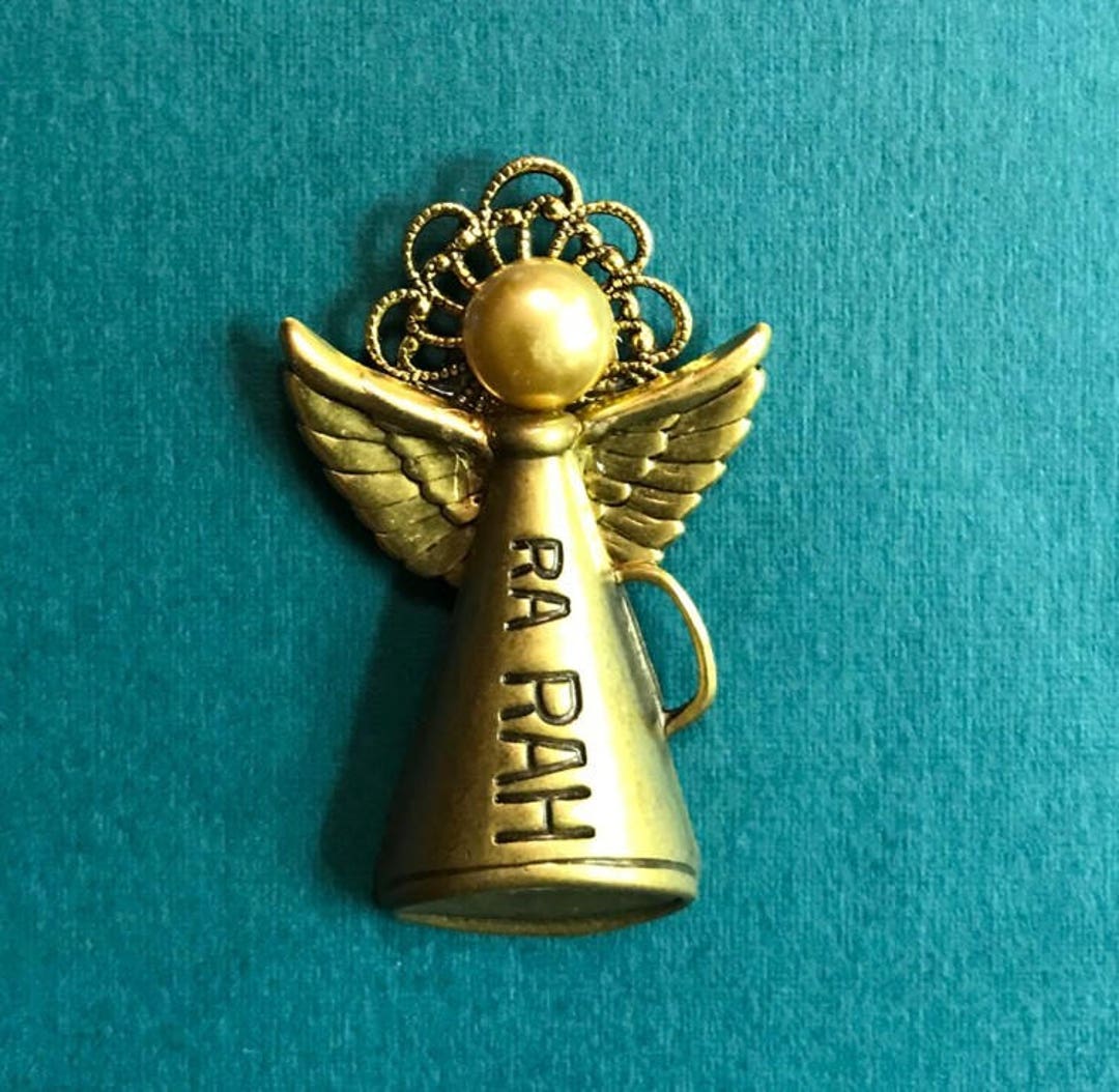 Cheerleader Angel Pin - Etsy
