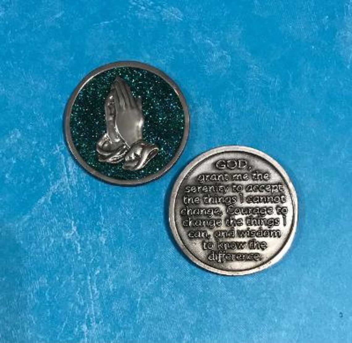 Serenity Prayer Companion Coin | Etsy