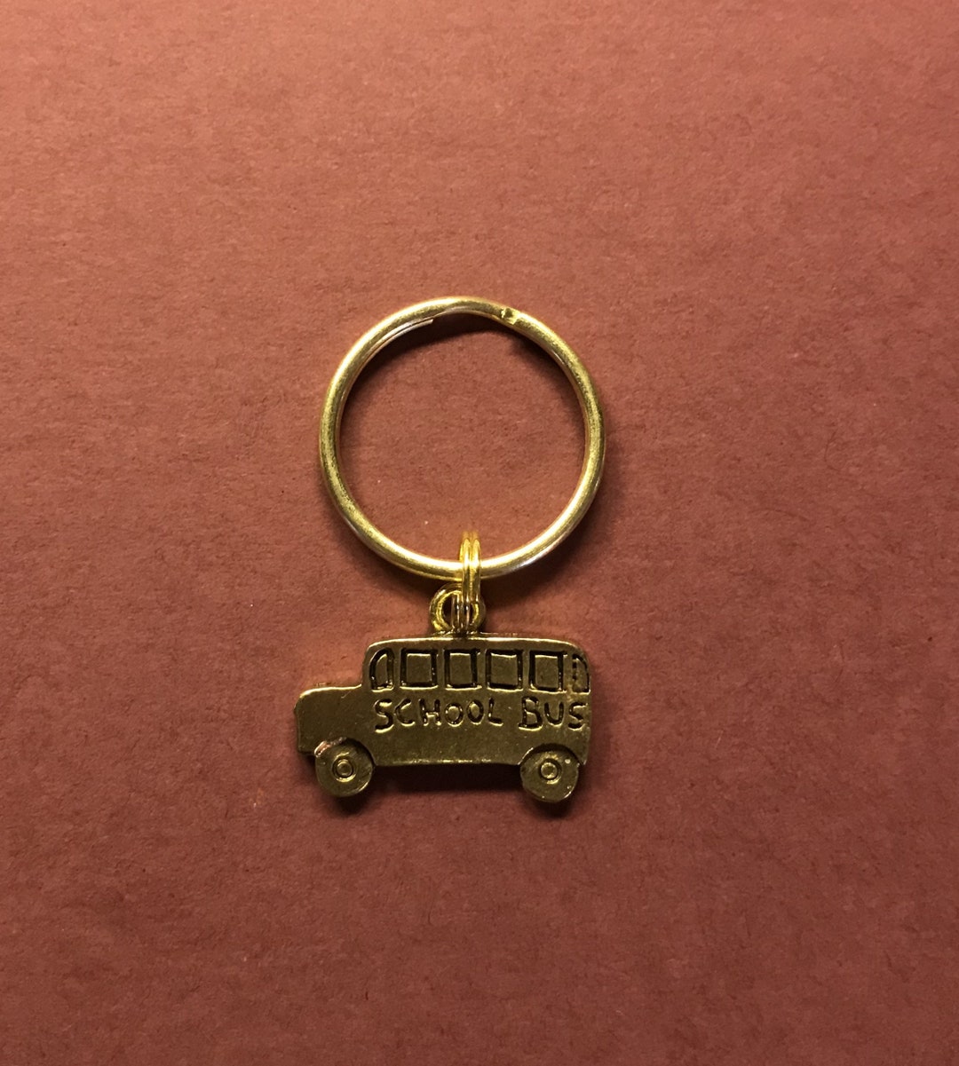 School Bus Keyring - Etsy