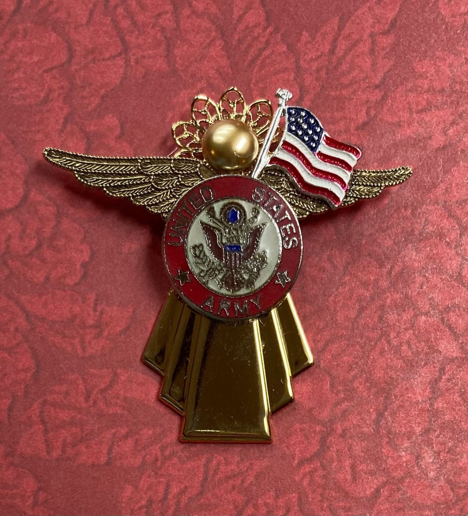 Army Angel Pin - Etsy
