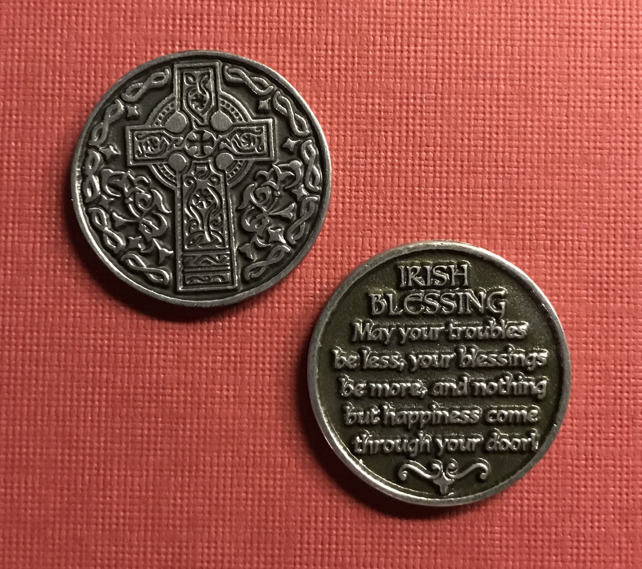 Irish Blessing Token | Etsy