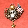 Patriotic Angel Pin - Etsy