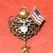 Marines Blue Star----marines Gold Star~ Angel Pin~military Pin - Etsy