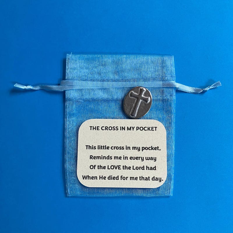 Cross in My Pocket - Etsy