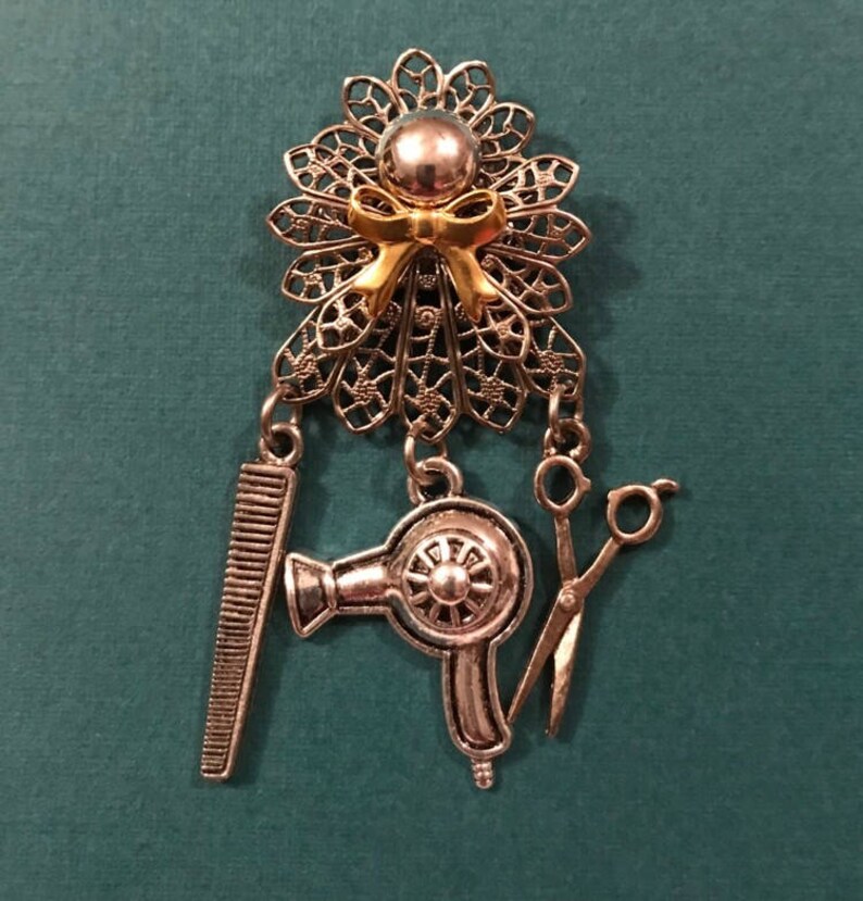 Beautician Angel Pin, Gift for Hairdresser, Hair Stylist - Etsy
