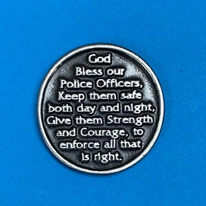 Police Pocket Token - Etsy