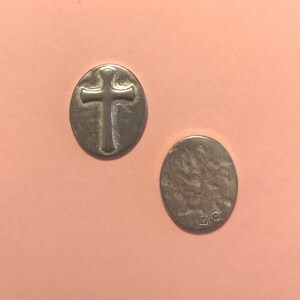 Silver Pocket Cross - Etsy