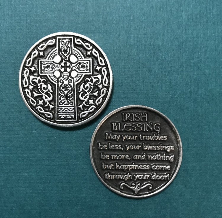 Irish Blessing Token | Etsy