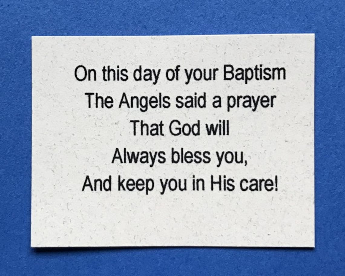 Baptism Token Set - Etsy