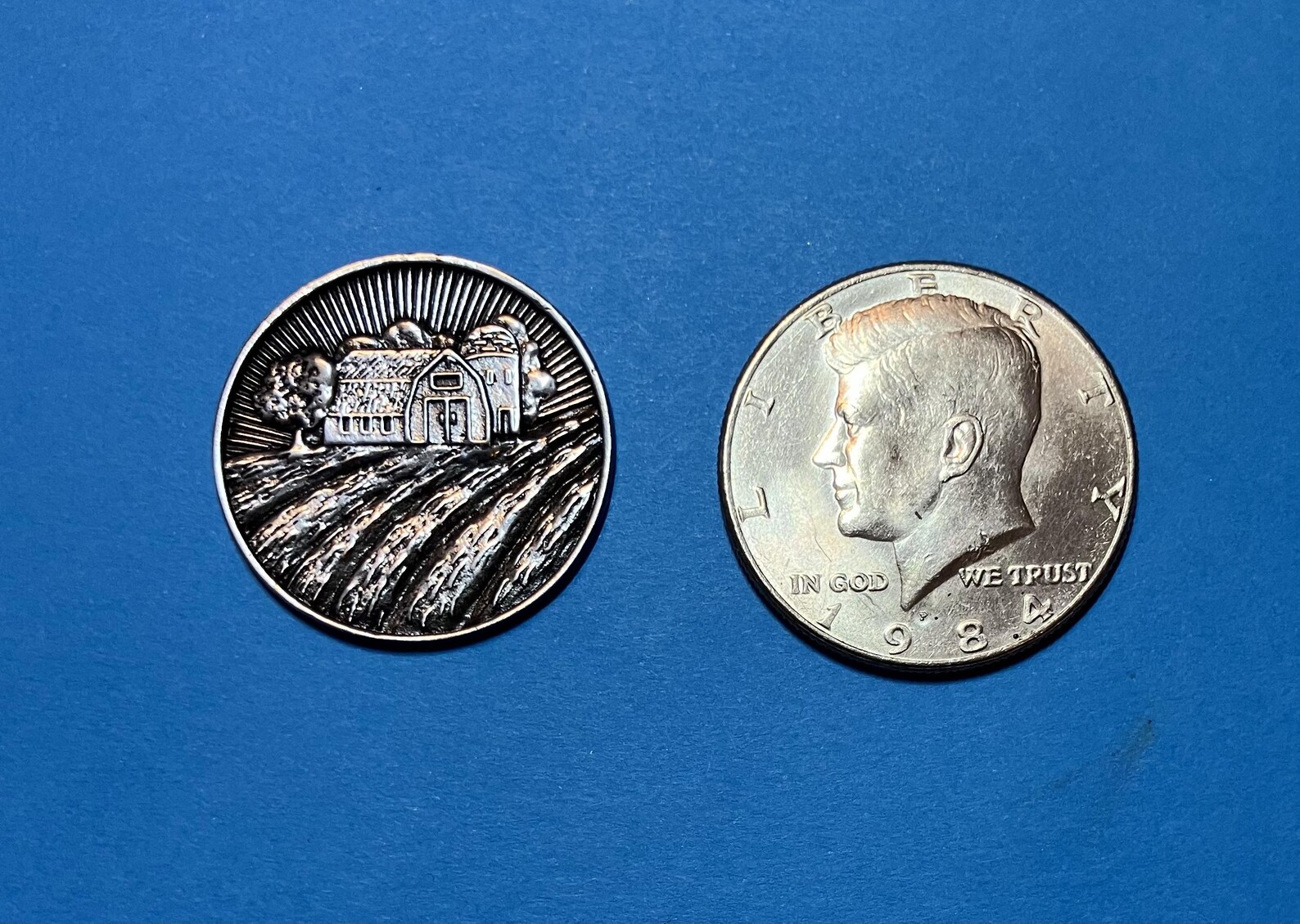 Farmer's Prayer Pocket Token - Etsy
