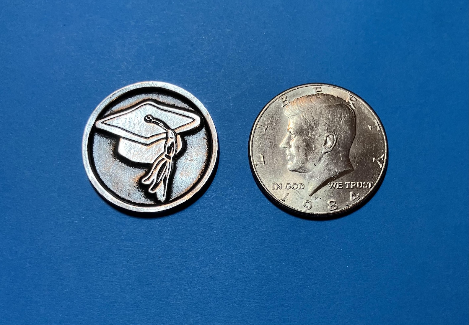 Graduation Cap Pocket Token - Etsy