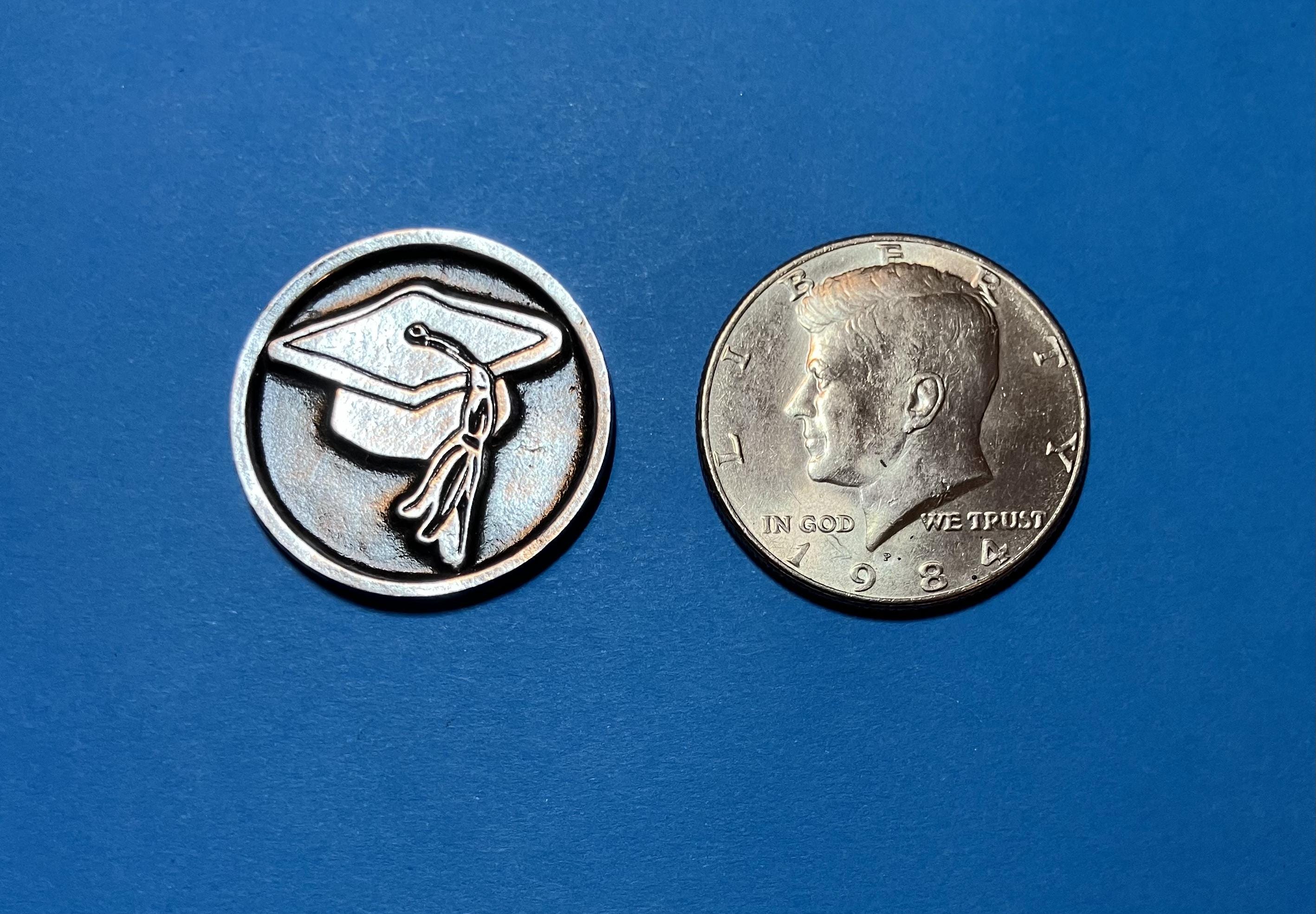 Graduation Cap Pocket Token - Etsy