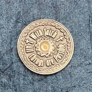 Mustard Seed Pocket Coin, Mustard Seed Faith Token - Etsy