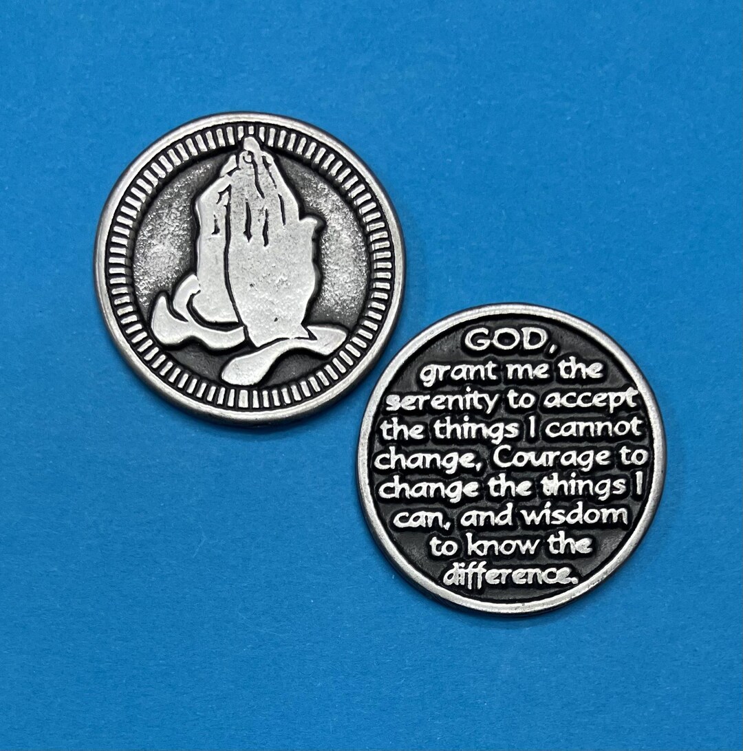 Serenity Prayer Token - Etsy