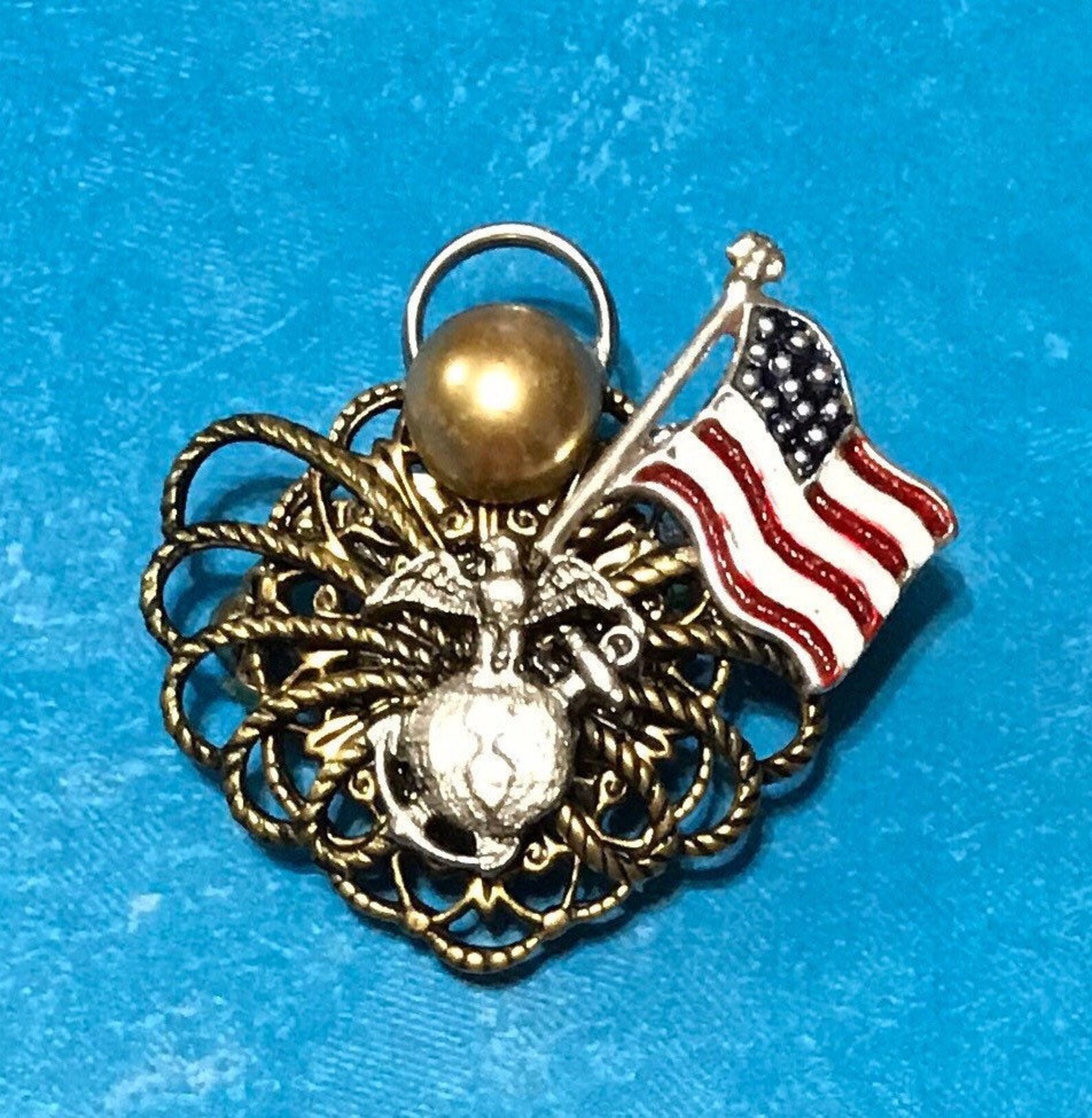 Marines Angel Pin - Etsy