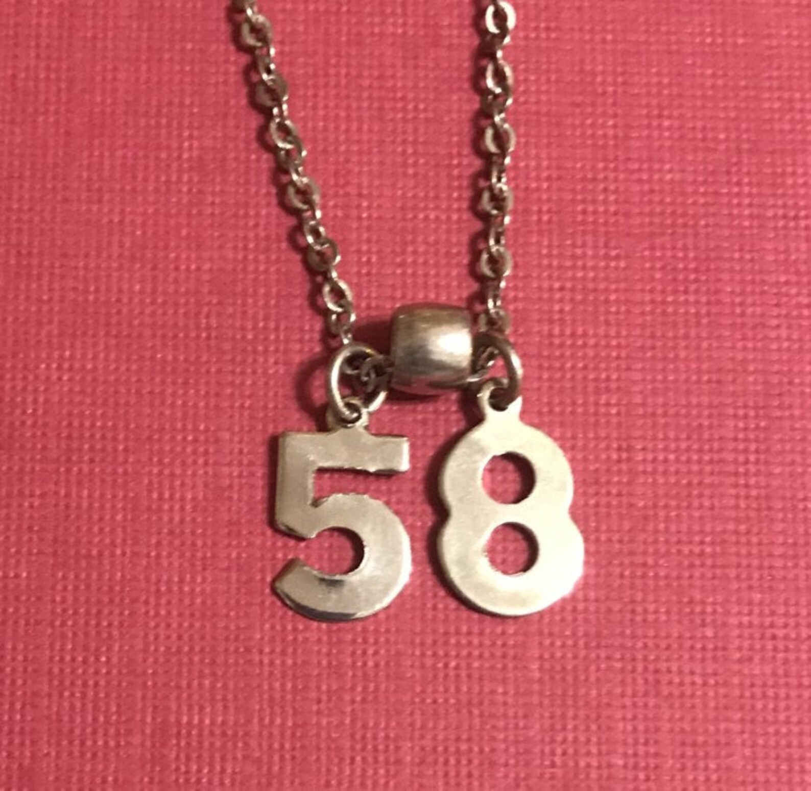 Number Necklace - Etsy
