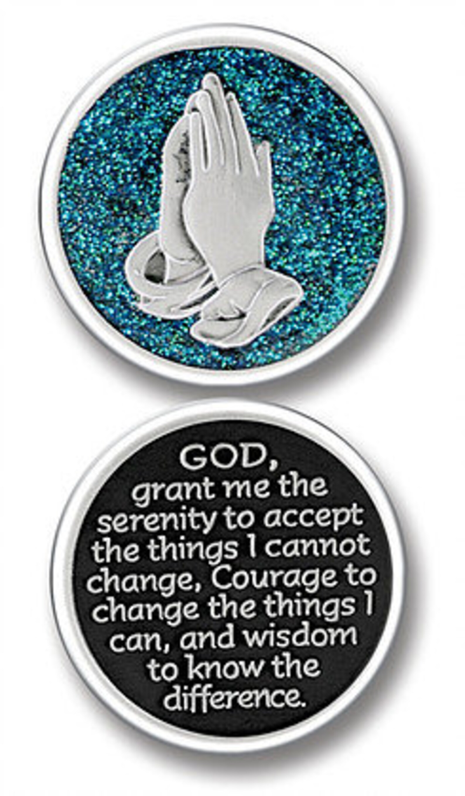 Serenity Prayer Companion Coin | Etsy