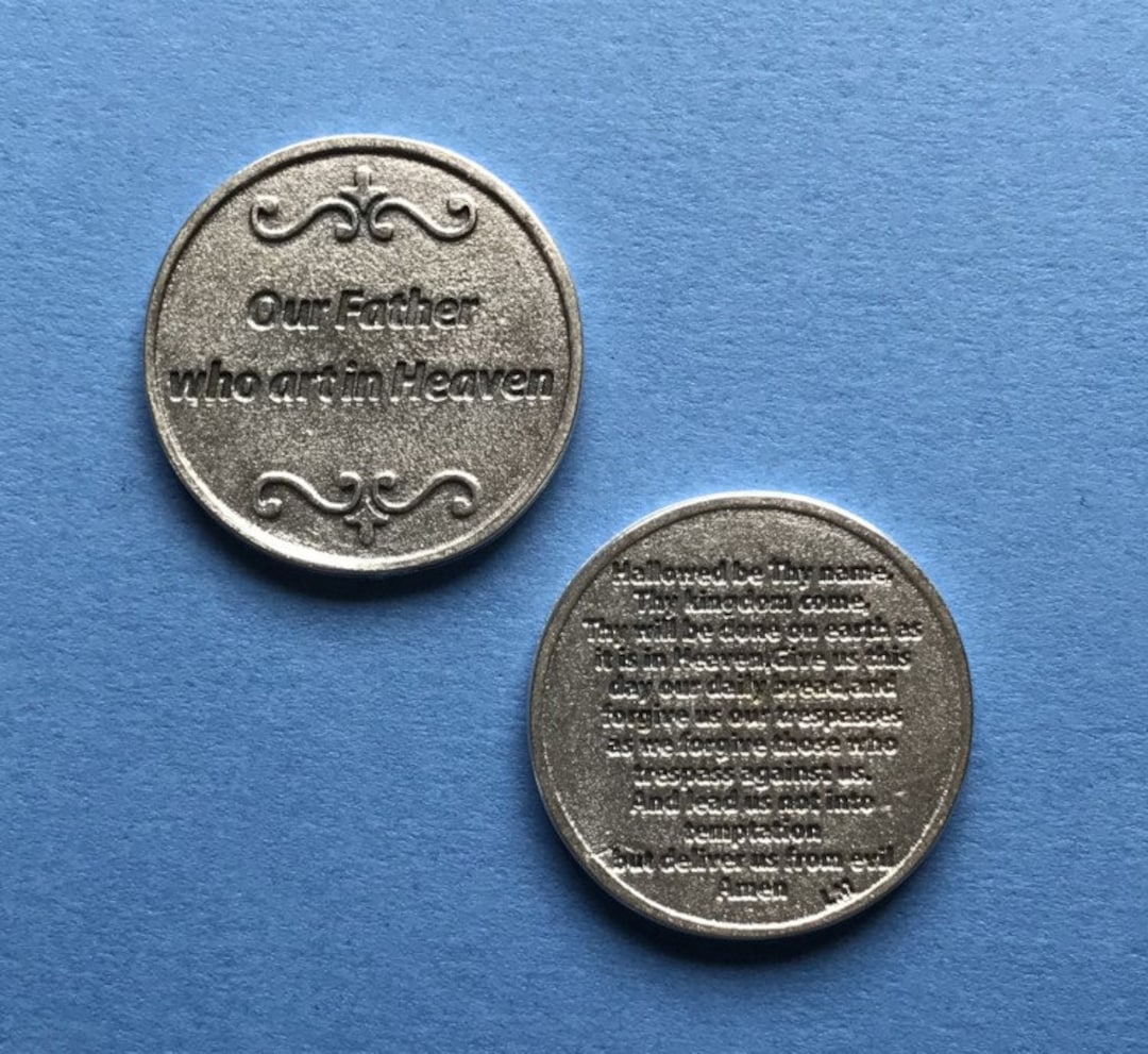 Lord's Prayer Pocket Token - Etsy
