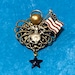 Marines Blue Starmarines Gold Star Angel Pinmilitary Pin - Etsy