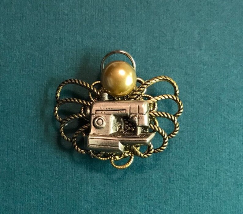 Sewing Angel Pin - Etsy
