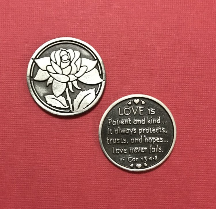 Love Pocket Token | Etsy