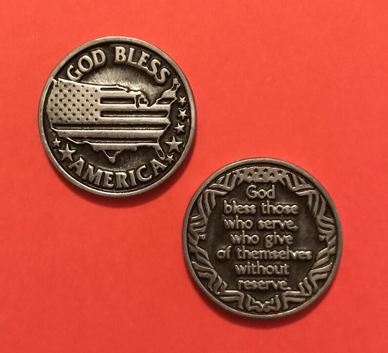 Military Service Token Set - Etsy