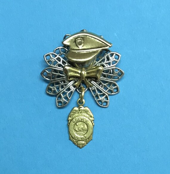Police Officer Angel Pin - Etsy