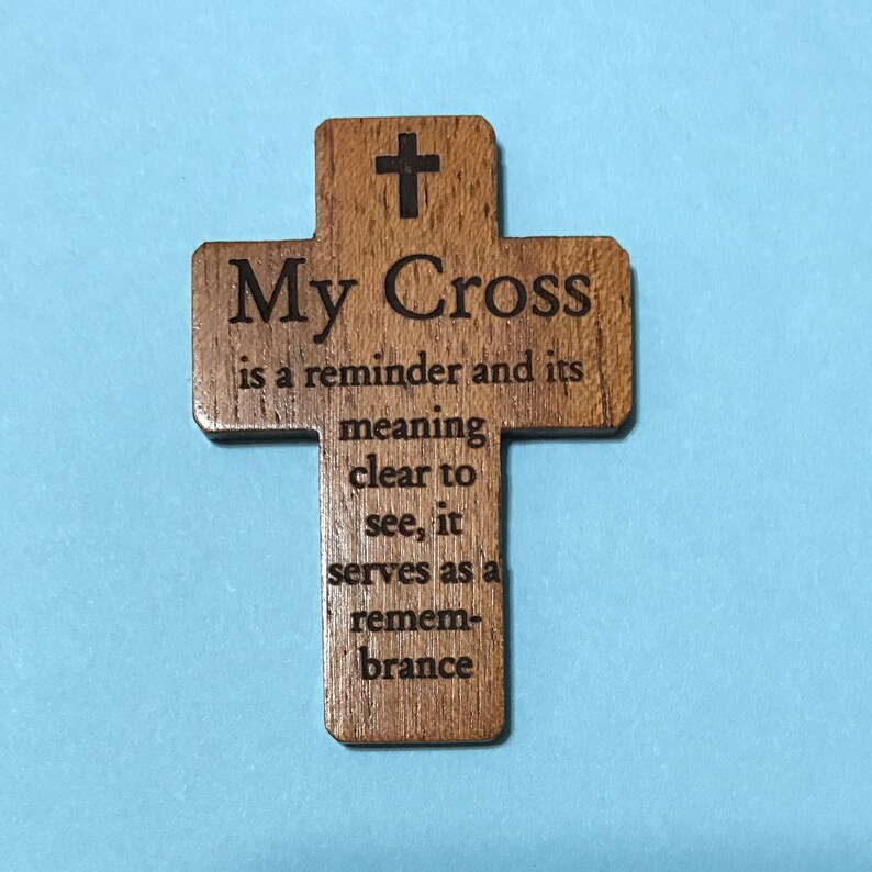 MY CROSS Wooden Cross - Etsy